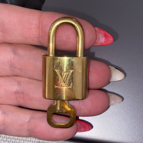 Louis Vuitton | Accessories | Louis Vuitton Lv Padlock Lock And Key 36 ...